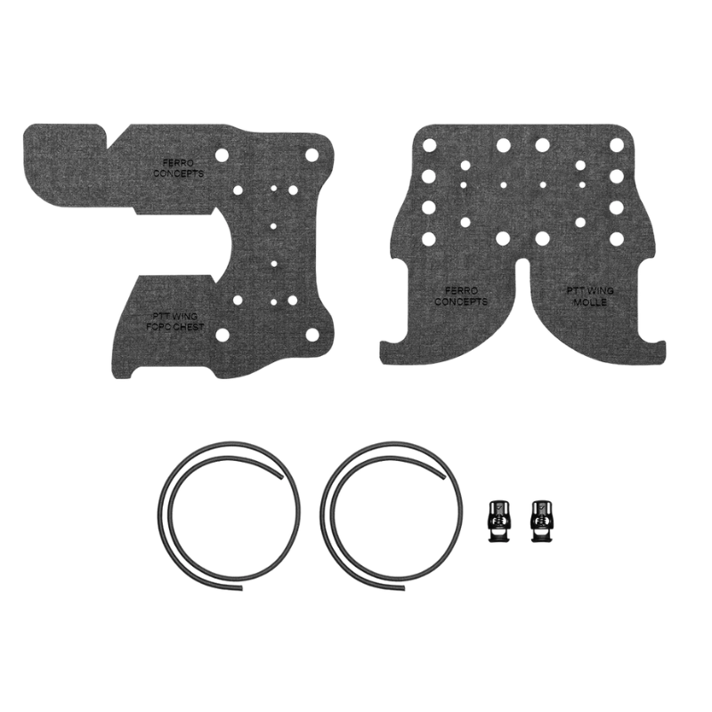 Ferro Concepts PTT Wing Kit | Tactical Comms Mounting Solution – Tactical Distributors