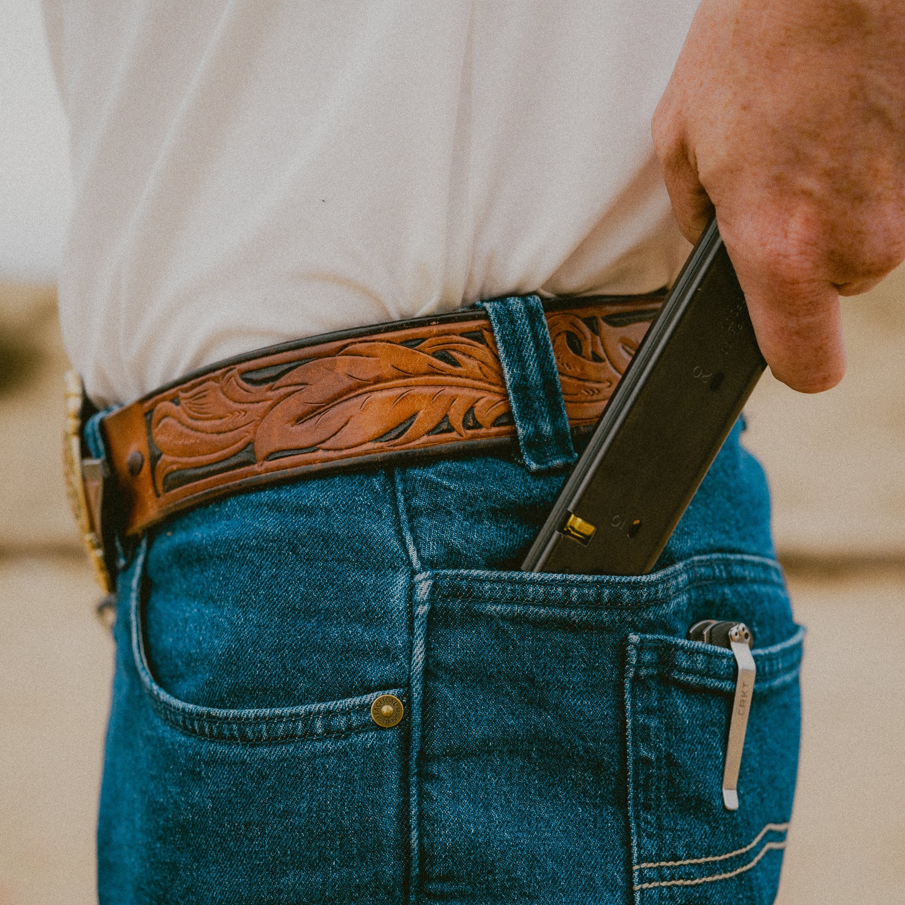 TD x BCS Top Hand Jeans – Indigo | Western Tactical Denim – Tactical ...