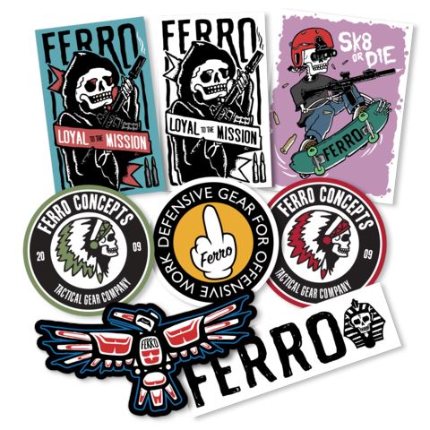 Ferro Concepts Sticker Pack – Tactical Distributors