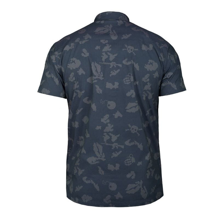 Men’s Tactical Hawaiian Shirt | TD Aloha Button Up Short Sleeve Shirt ...