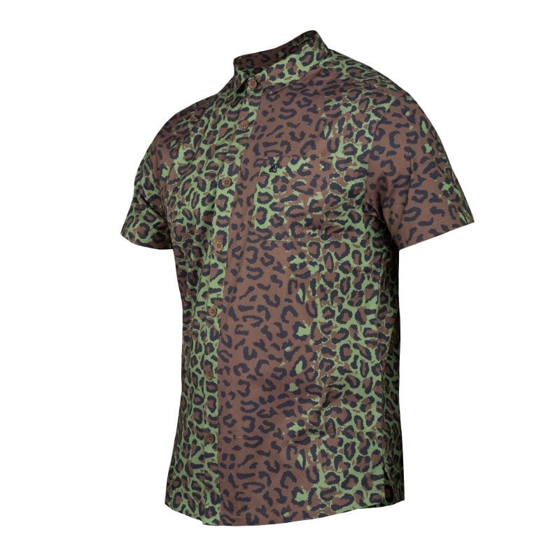 Men’s Tactical Hawaiian Shirt | TD Aloha Button Up Short Sleeve Shirt ...